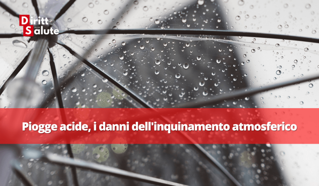 Piogge acide e inquinamento atmosferico, i danni
